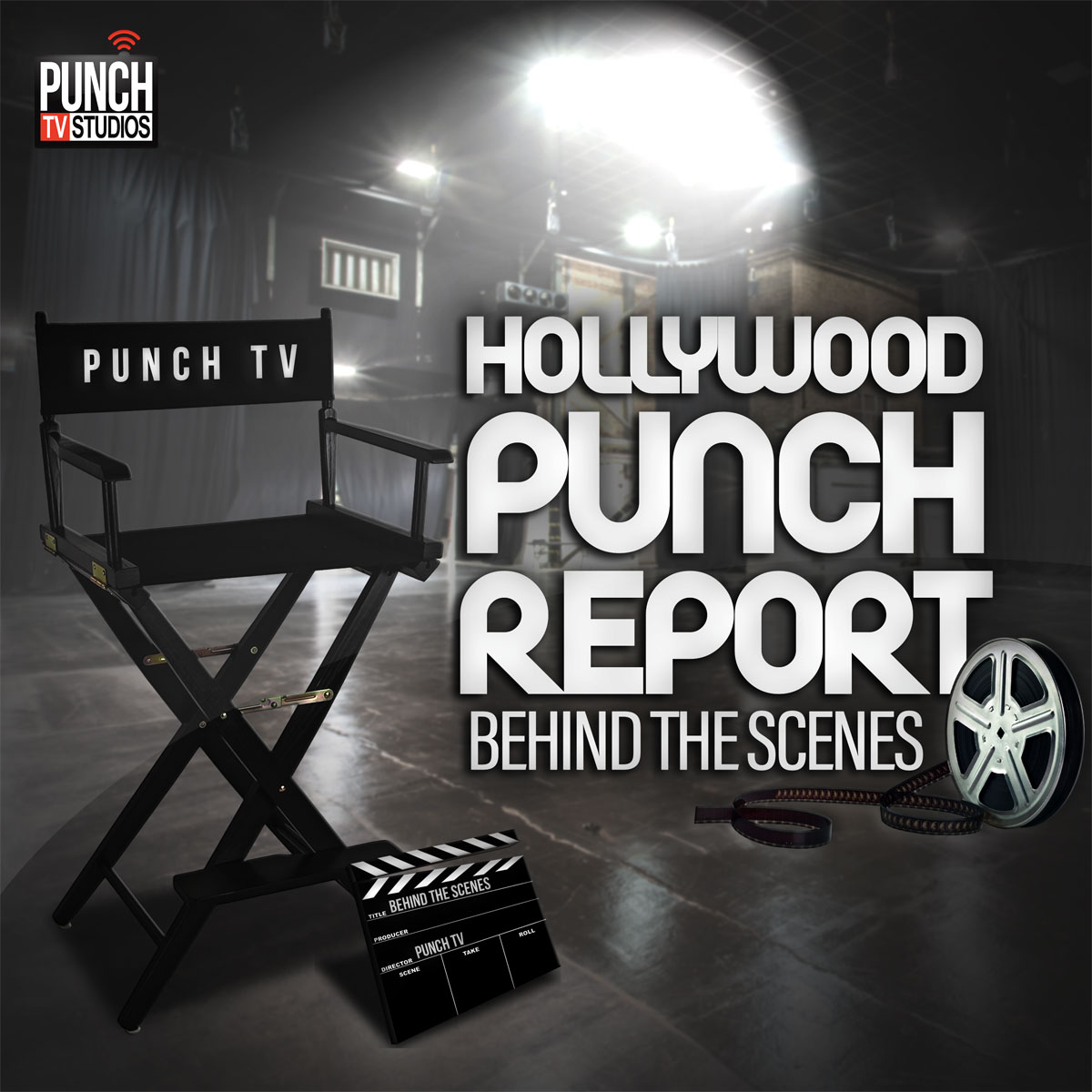 Hollywood Punch Report Behind The Scenes - Punch TV Studios, Inc.